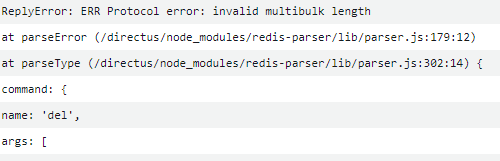 The problem of Directus interaction with Redis · Issue #16084 · directus/directus · GitHub
