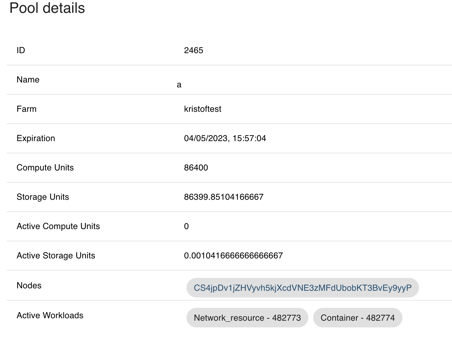 expiration date not ok on capacity pool · Issue #894 · threefoldtech/home · GitHub