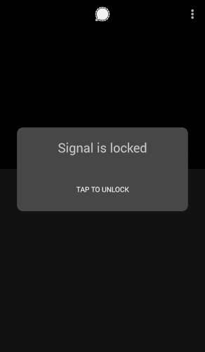 Signal cannot be unlocked when the device uses a secure screen lock method · Issue #11340 ...