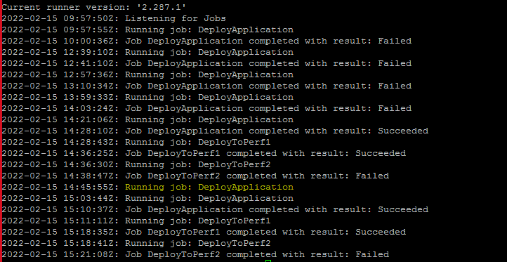 GitHub Self-hosted Runner in Active state for longtime · Issue #1681 ...