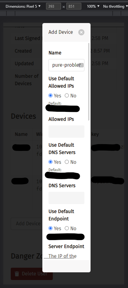 Mobile popups are rather small and unusable · Issue #514 · firezone/firezone · GitHub