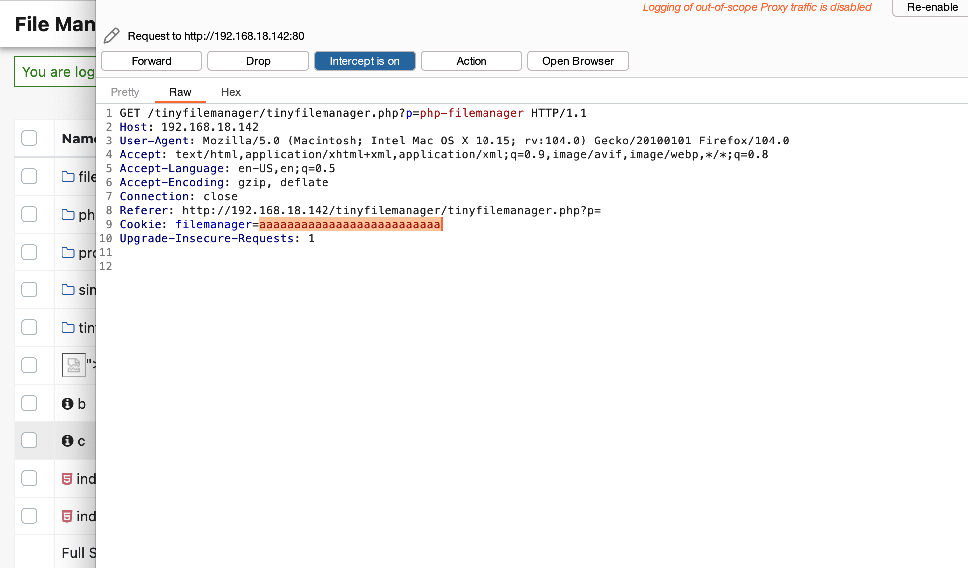 Session Fixation In All Versions Of Filemanager · Issue 1099 · Prasathmanitinyfilemanager · Github