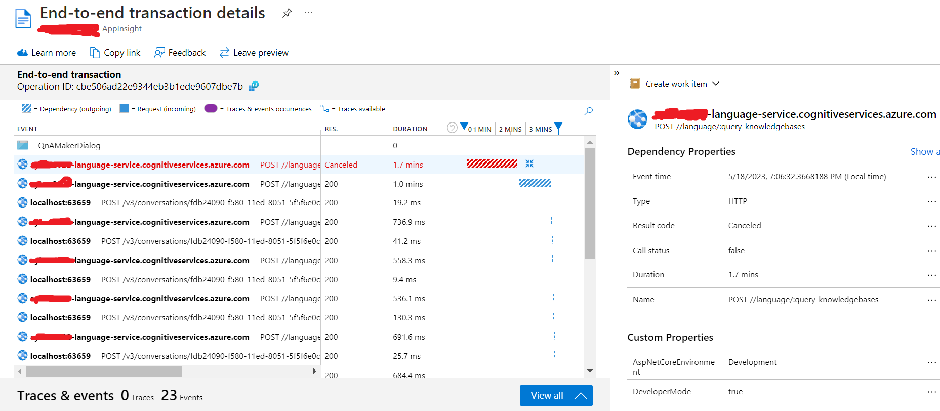Too many hits to custom question answering service from MS Bot Framework Chatbot · Issue #6635 ...