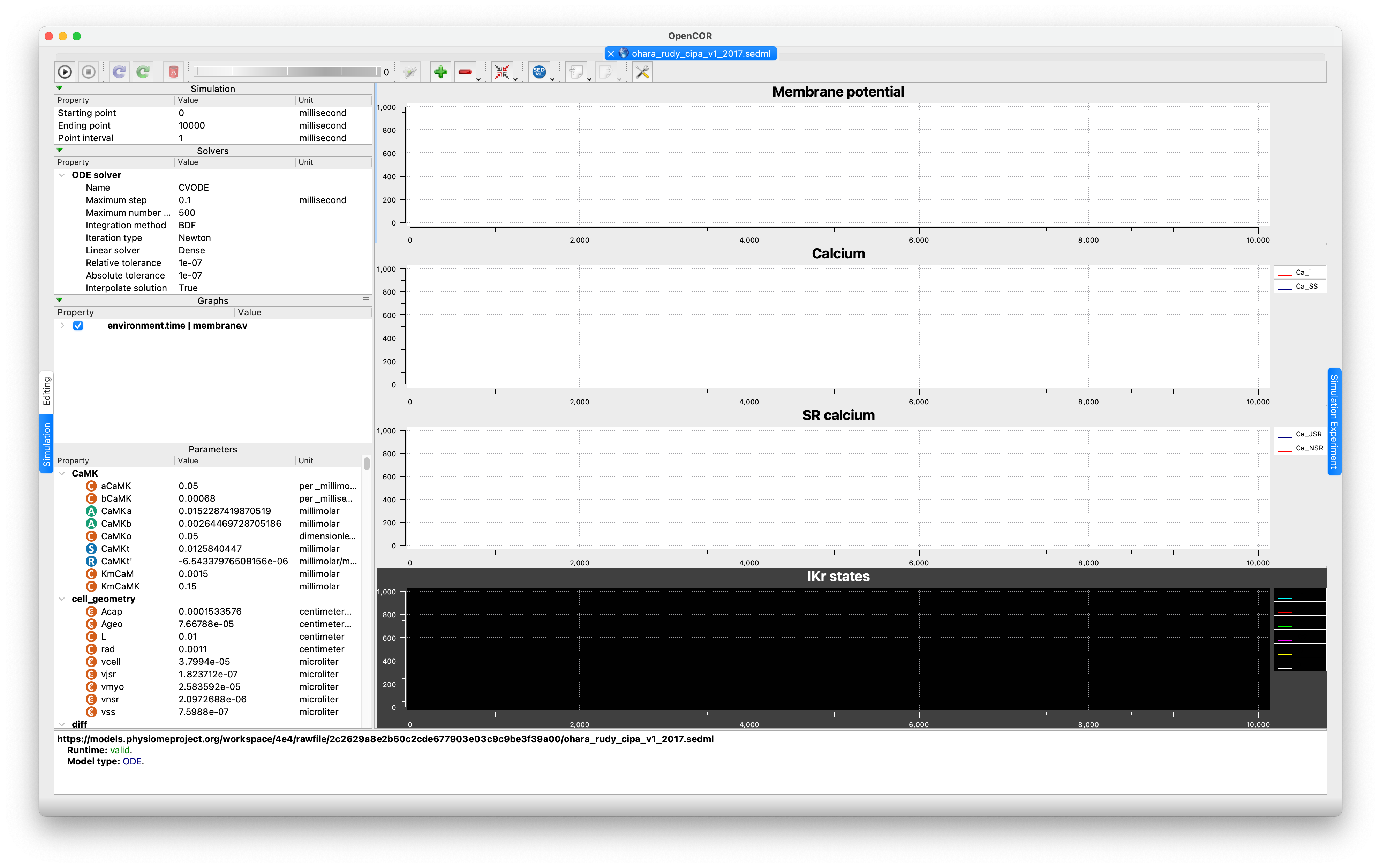 Simulation Experiment view: to load a remote SED-ML file results in some GUI glitches · Issue ...