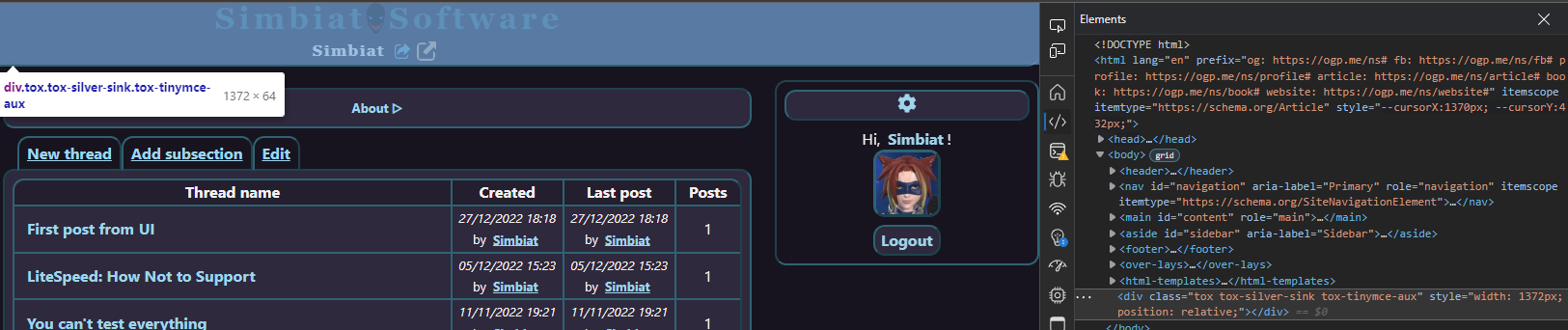 "tox tox-silver-sink tox-tinymce-aux" blocks page elements · Issue #8363 · tinymce/tinymce · GitHub