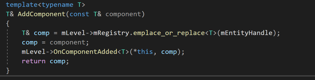 How can I add a component instance directly to the entity? · Issue #973 · skypjack/entt · GitHub