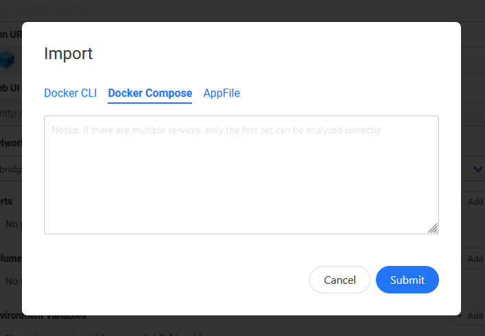 Add docker-compose to the CasaOS UI · IceWhaleTech CasaOS · Discussion #223 · GitHub