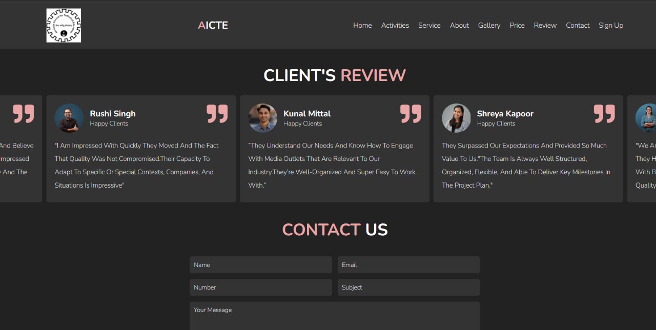 GitHub - Pranjal10052000/AICTE-event-management-system