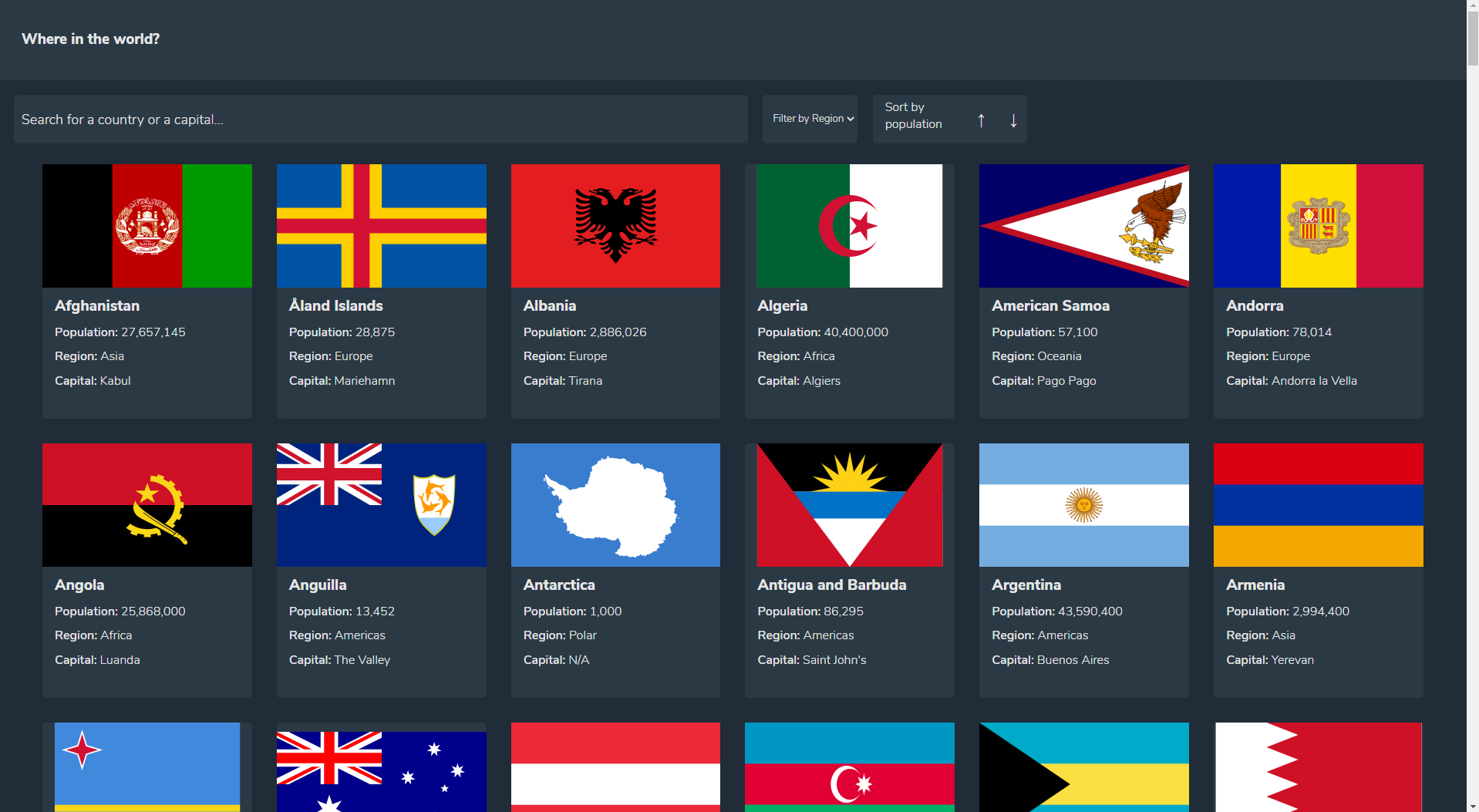 GitHub - annachr/countries-dashboard-api