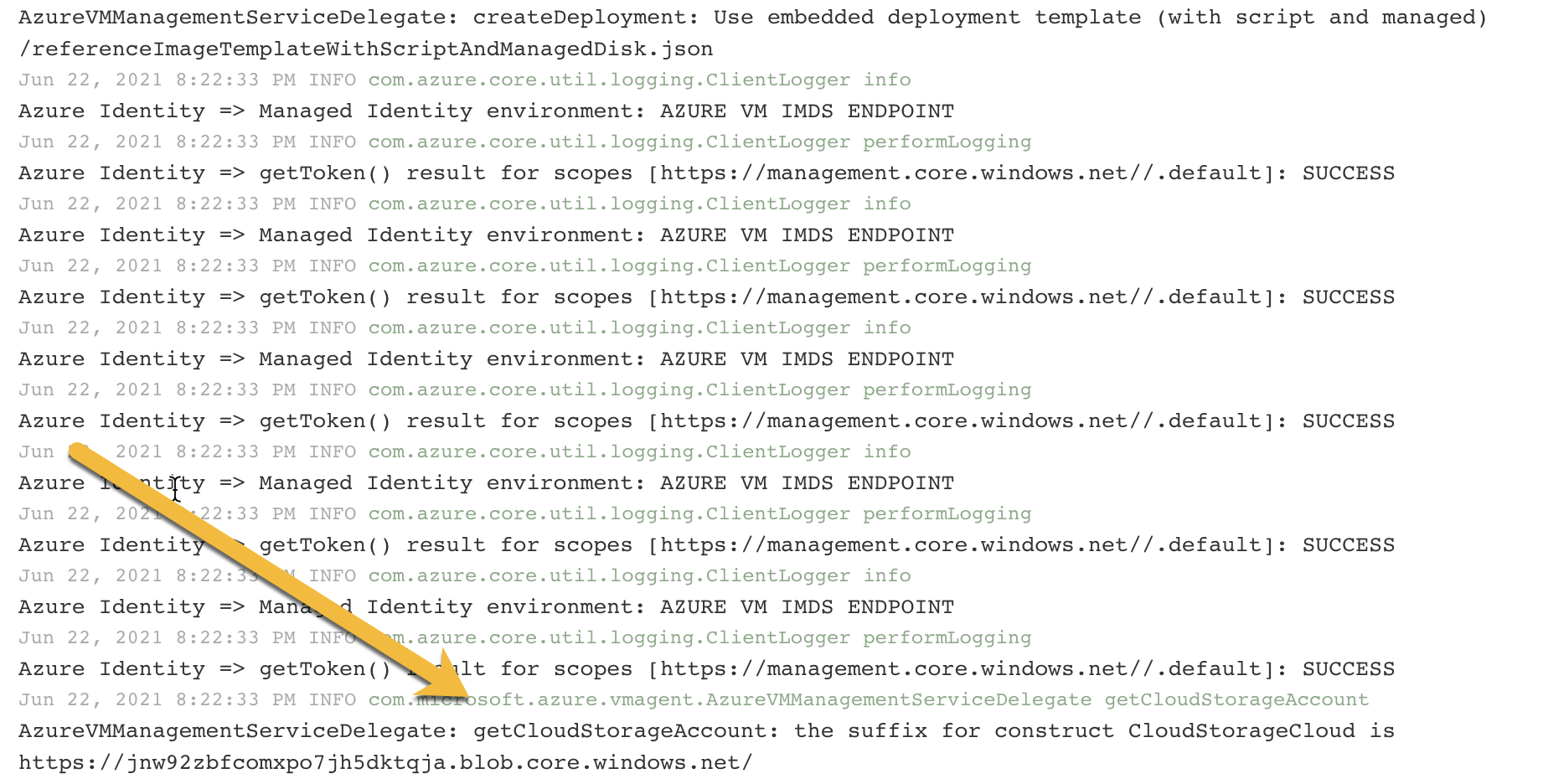 VM Agent Storage Account not being provisioned with 'jenkinsconfig' container anymore · Issue ...