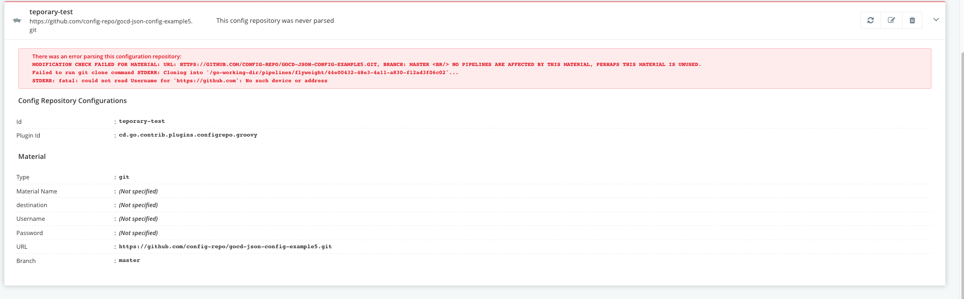 Improve Errors Ui In Config Repo · Issue 6295 · Gocdgocd · Github
