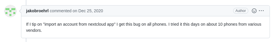 import account from files app: username is cleared when typing password · Issue #2569 ...