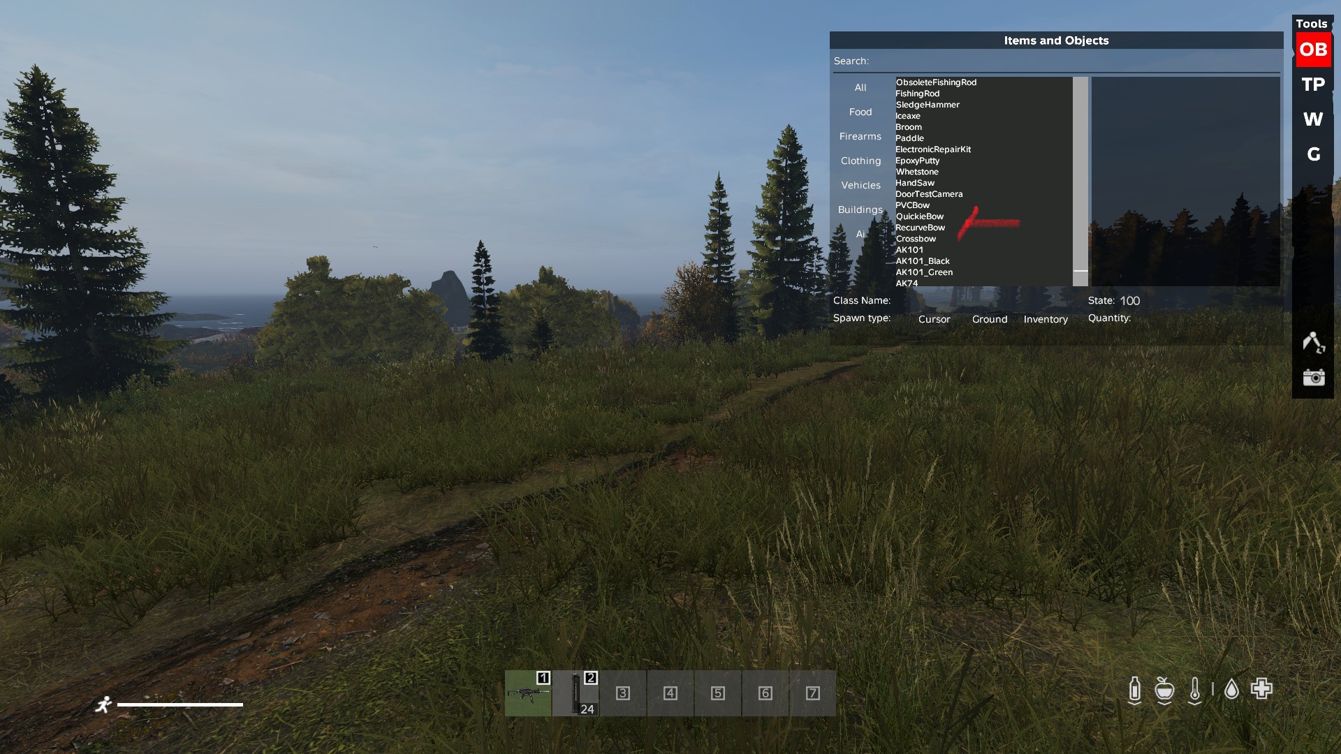 crash bow realted toolbar item menu · Issue #217 · Arkensor/DayZCommunityOfflineMode · GitHub