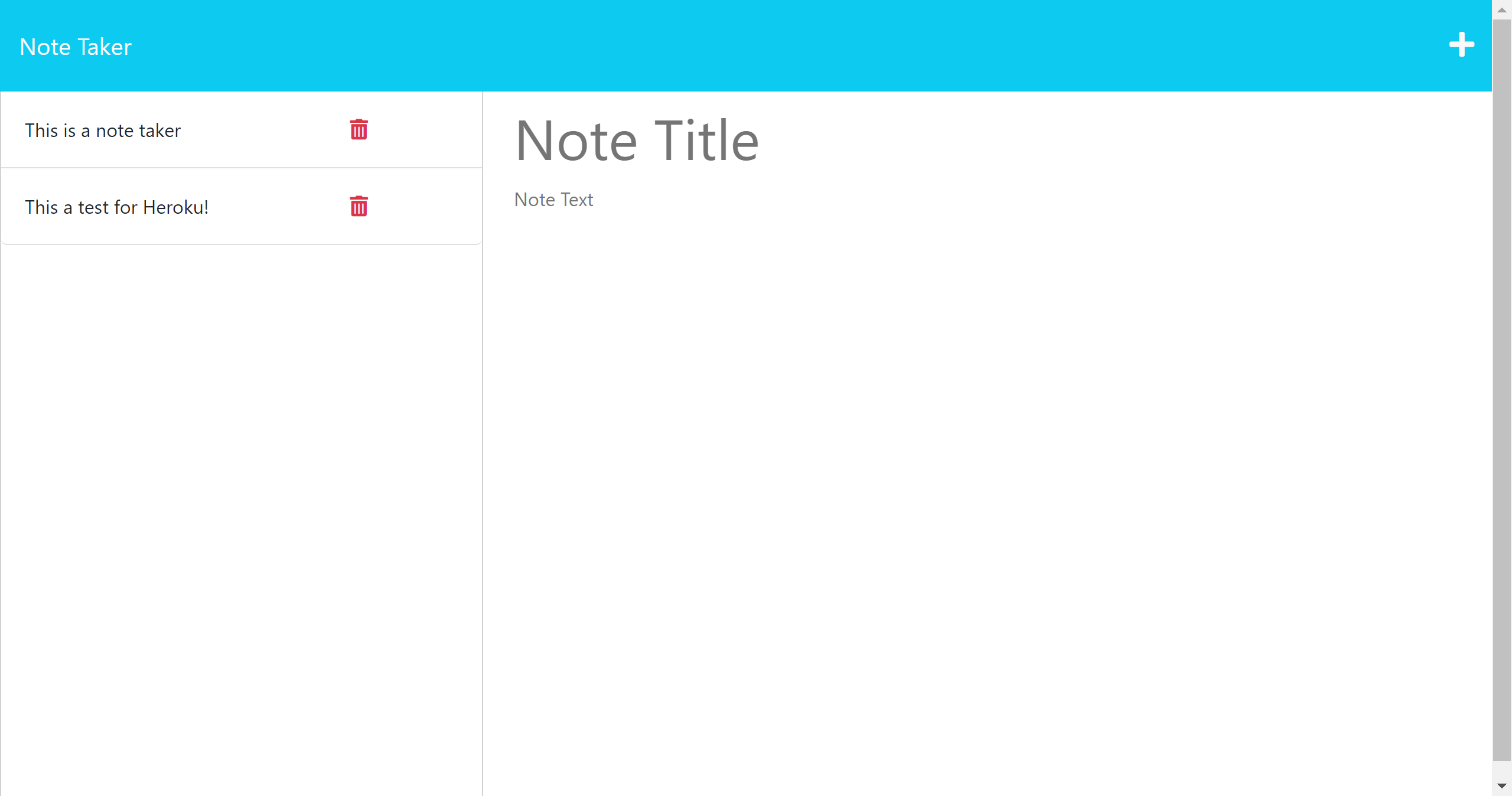 GitHub - mleblanc94/note-taker: A project with both a backend and front end that can be used for ...