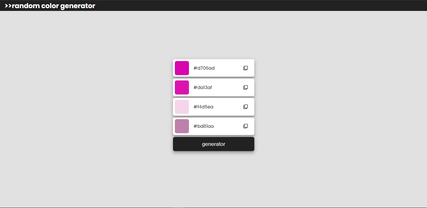 GitHub - MahendhiranM/random-color-generator: Colorful HEX code ...