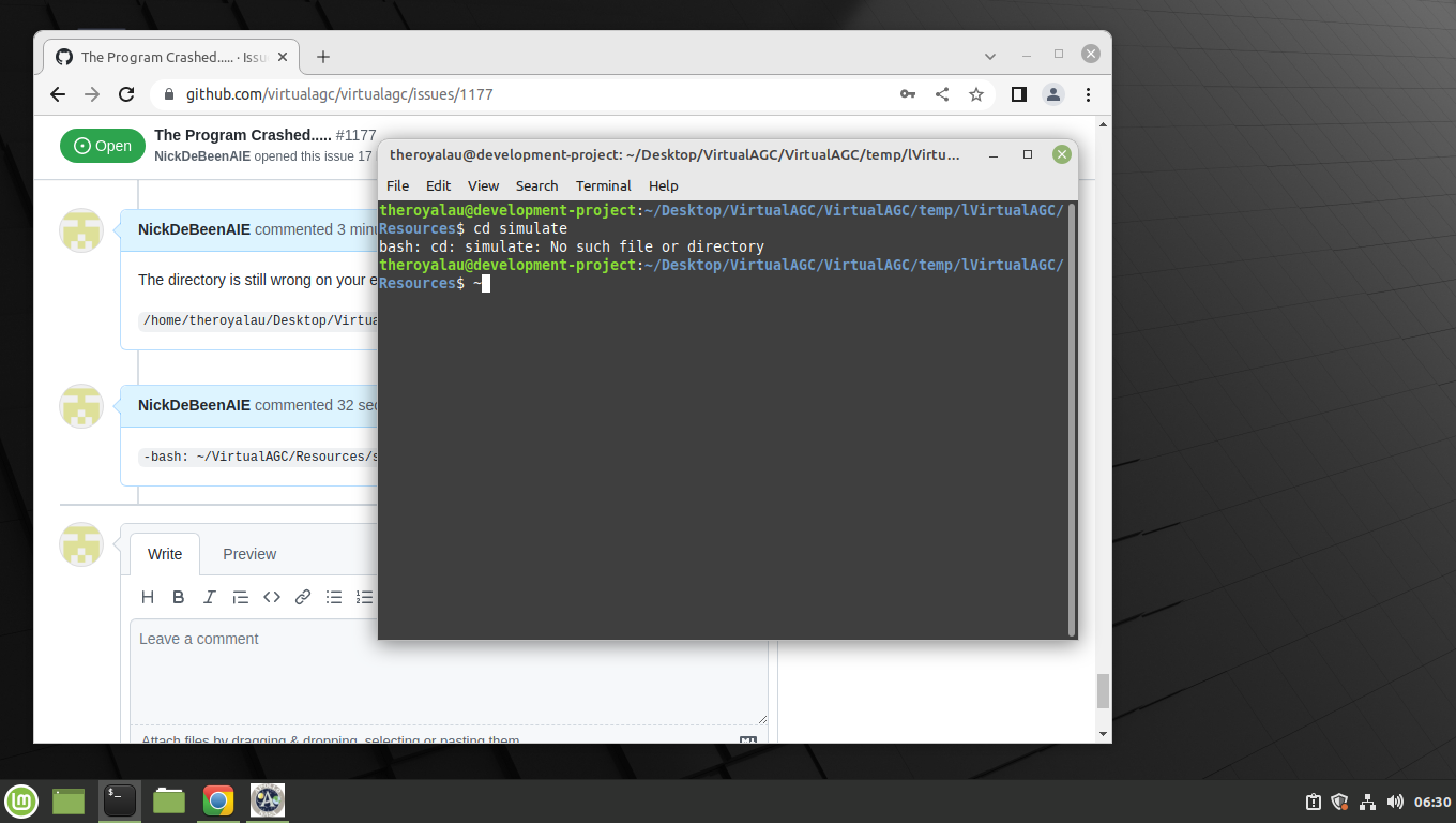 The Program Crashed..... · Issue #1177 · virtualagc/virtualagc · GitHub
