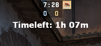 GitHub - FAQU2/timeleft-onscreen: Sourcemod plugin which displays a hud text with the time ...