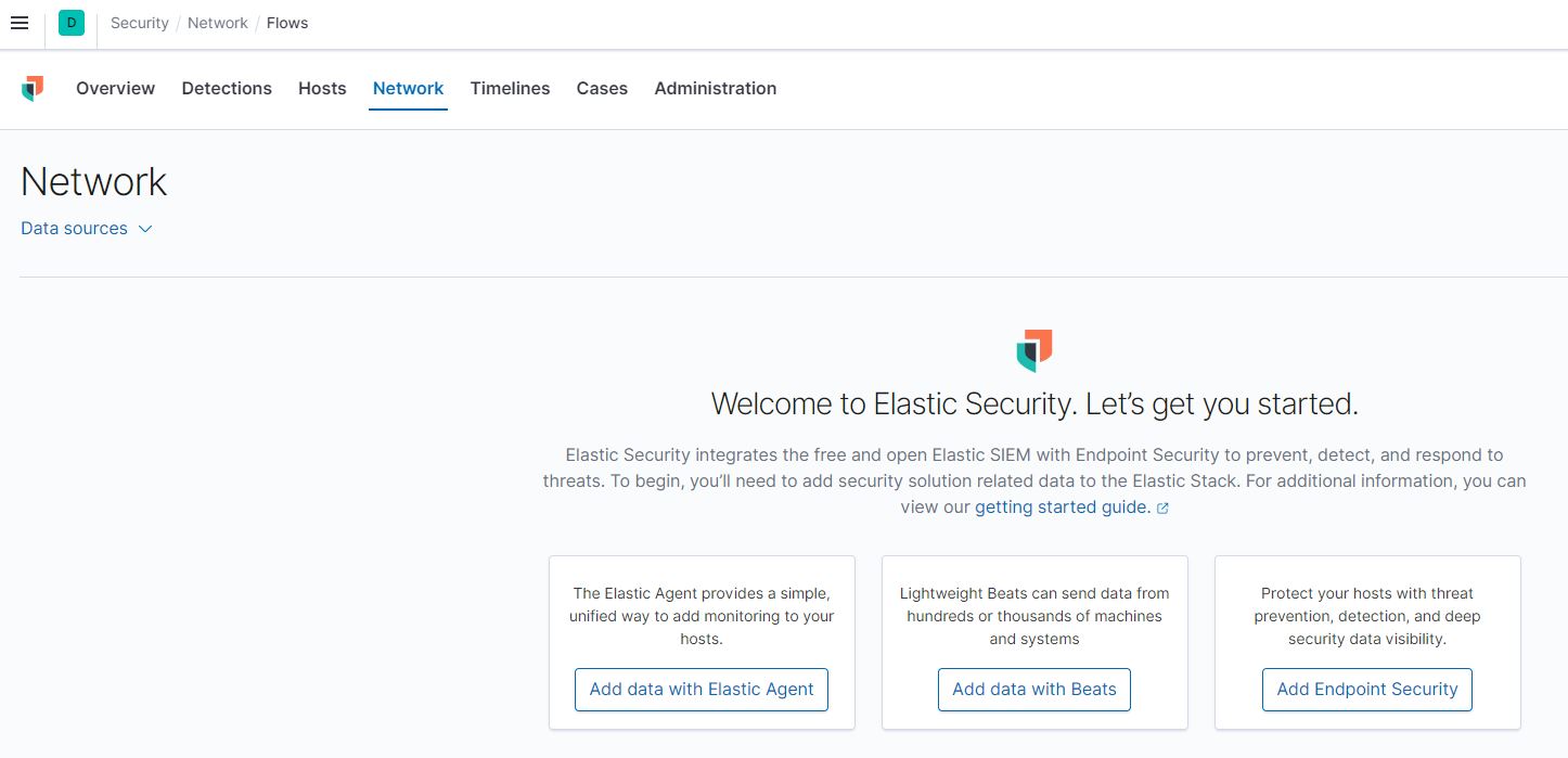 [ Question ] [Security Solution] The Overview Tab, Host Tab, Network Tab & Timeline Tab shows no ...