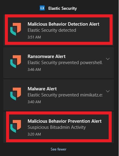 [Security Solution] Description for the Malicious Behavior Alert is not ...