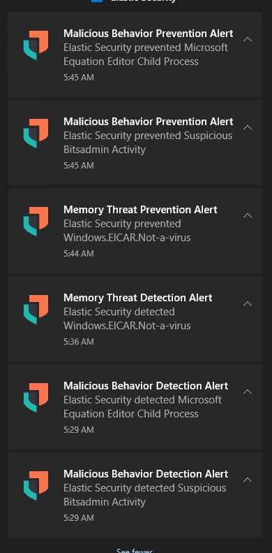 [Security Solution] Description for the Malicious Behavior Alert is not ...