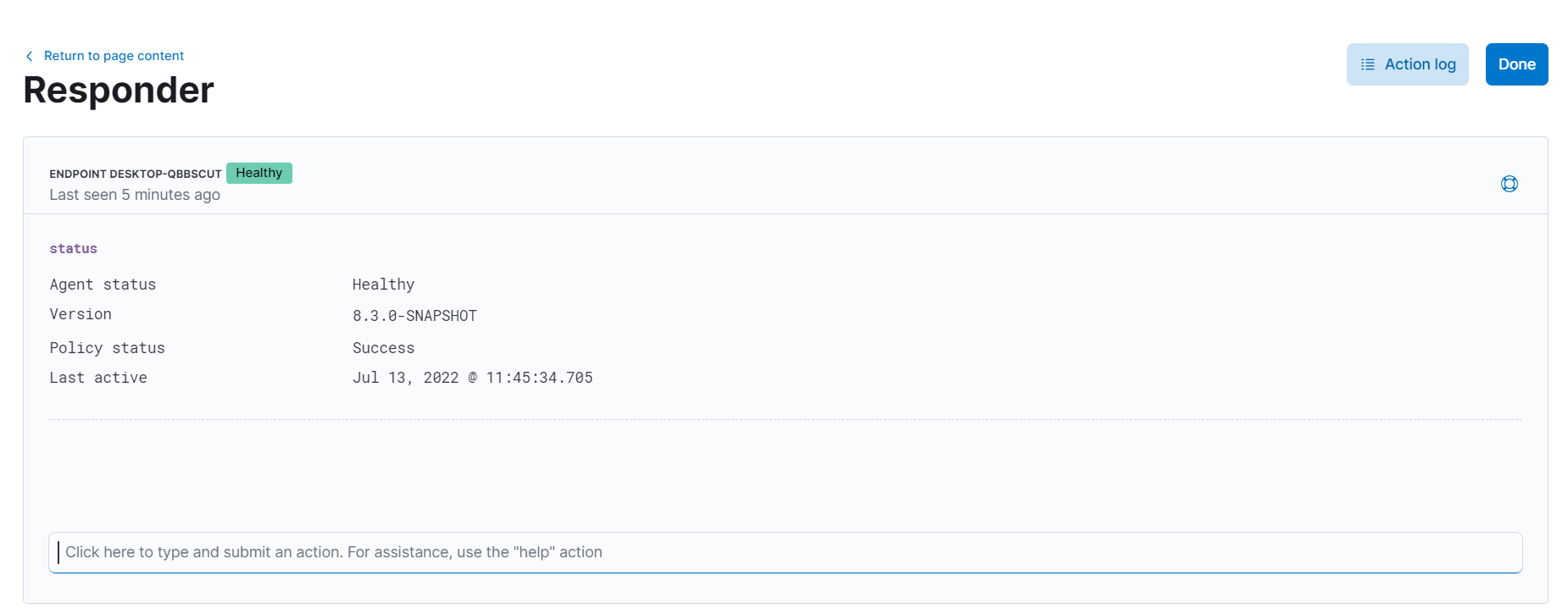 [Security Solution] The 8.3 sensor version also supports the responder console · Issue #136253 ...