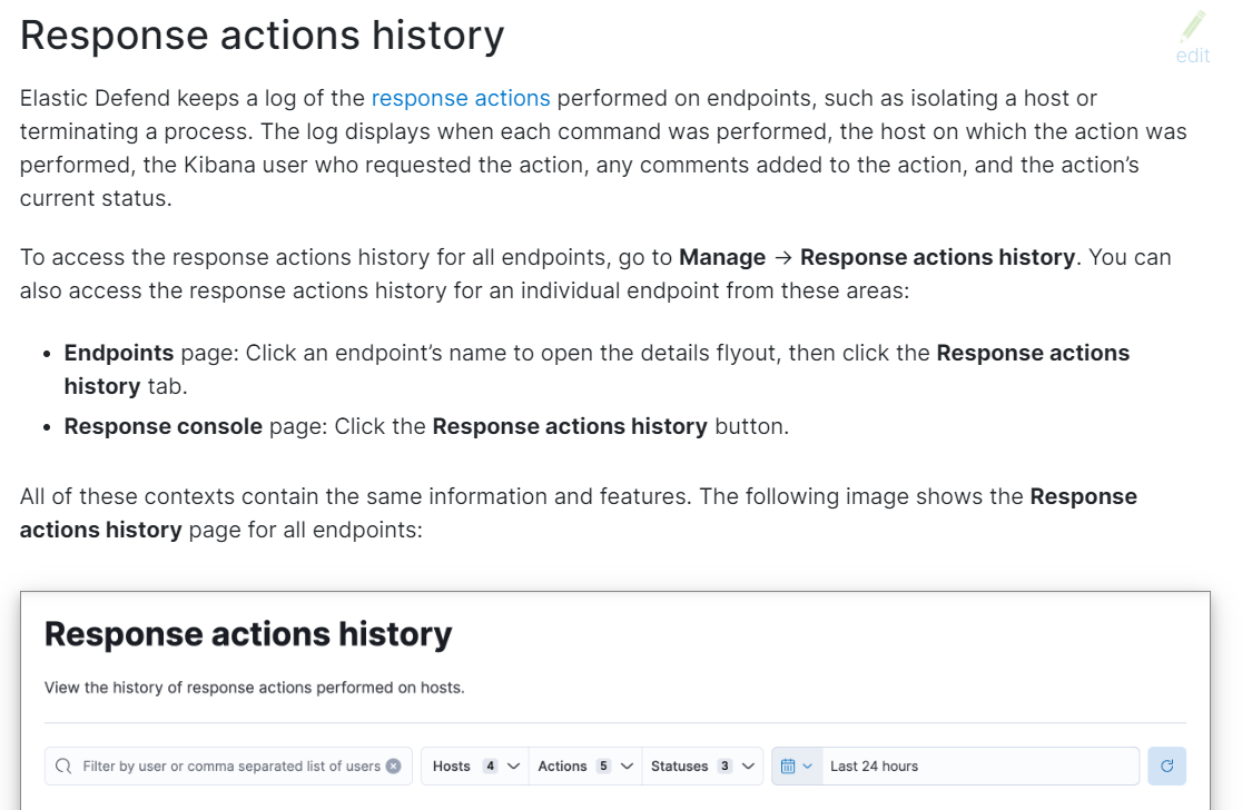 [BUG] Response Action History Tab have old placeholder text for search bar · Issue #2589 ...