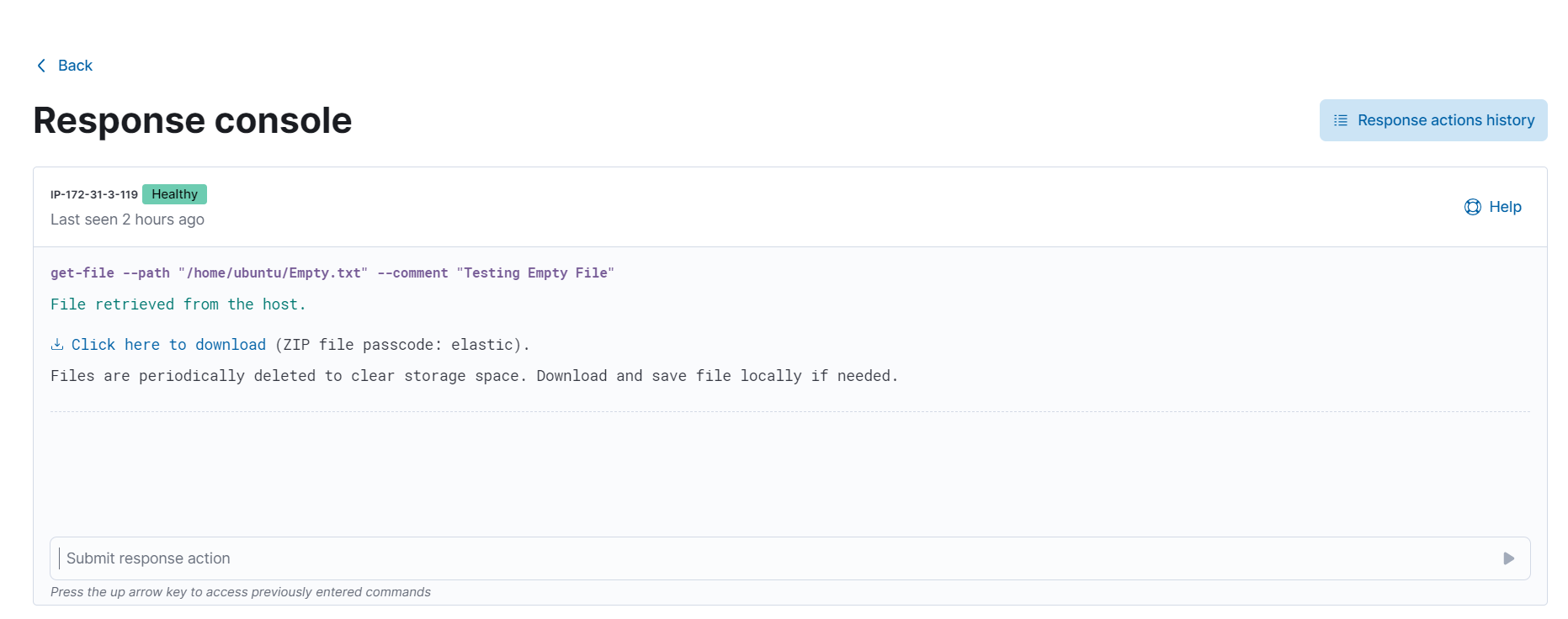 [Security Solution] The get-file operation fails every time with interruption · Issue #150136 ...