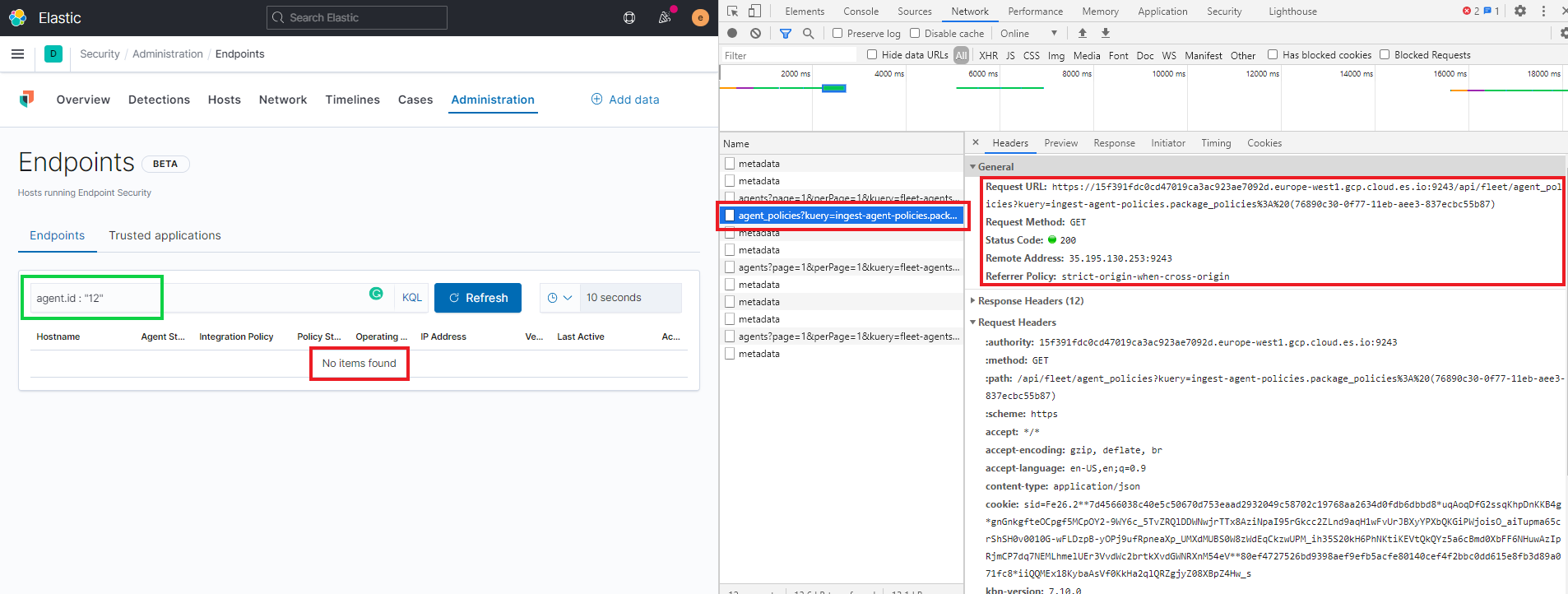Security Solution No Error Displayed For An Invalid String Value In The Kql Bar Under The