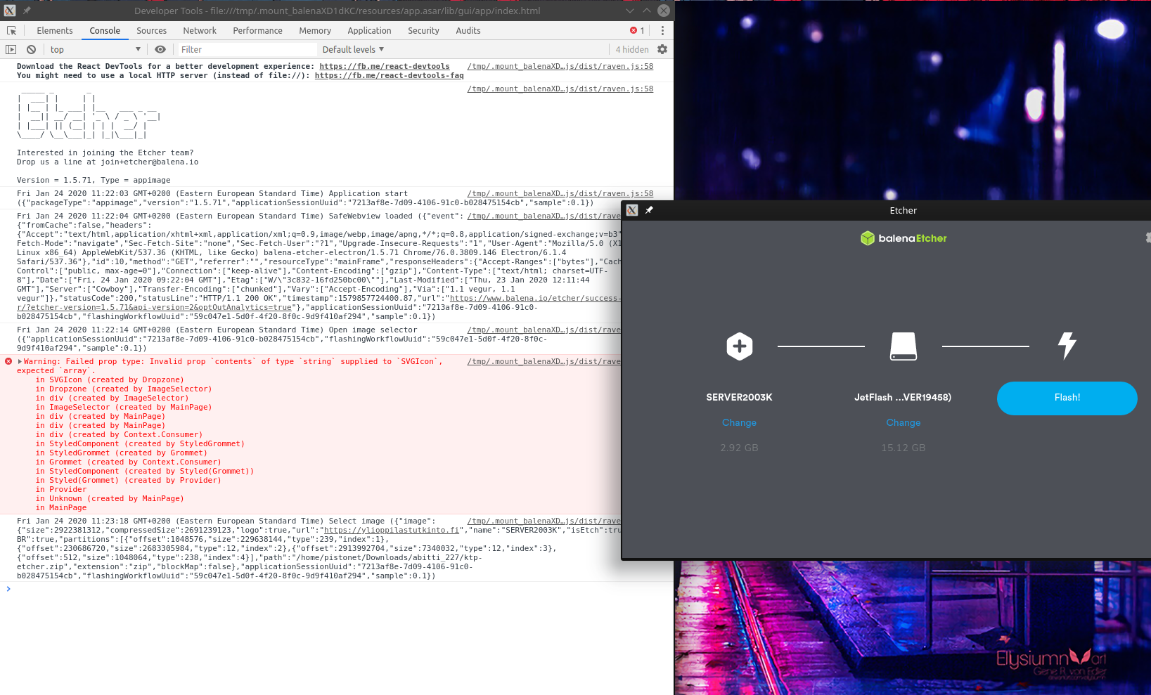 UI almost completely unresponsive after selecting source image · Issue #3040 · balena-io/etcher ...