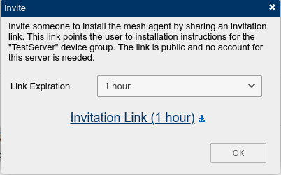 Agent invite link broken when using non-standard port · Issue #1296 · Ylianst/MeshCentral · GitHub