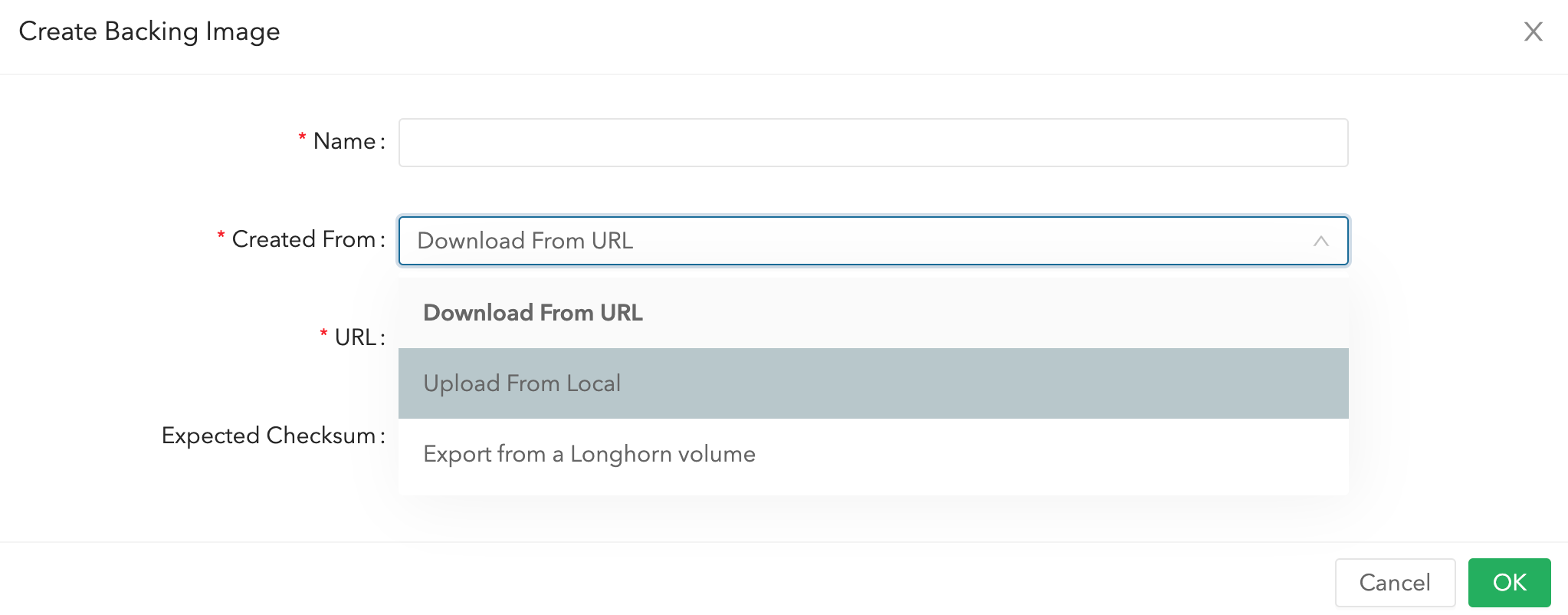 [FEATURE] Backing image enhancement · Issue #2530 · longhorn/longhorn · GitHub
