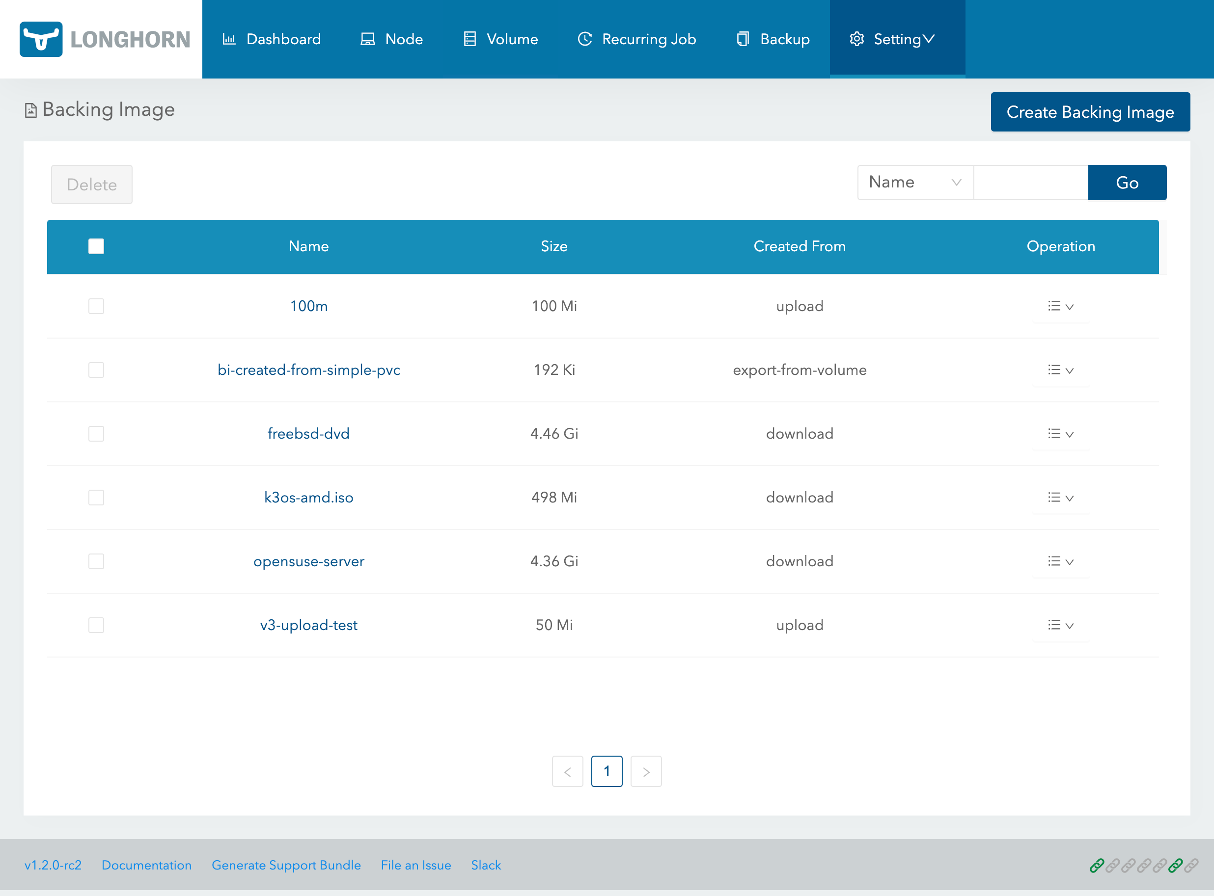 [FEATURE] Backing image enhancement · Issue #2530 · longhorn/longhorn · GitHub