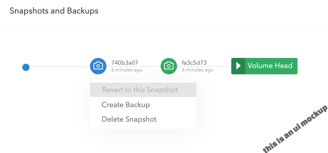 [IMPROVEMENT] rename `Delete` to `Delete Snapshot` in the Snapshot and Backup section · Issue ...