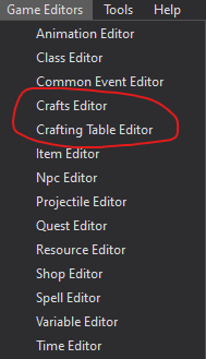 Crafting | Intersect Documentation