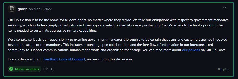 Is GitHub Education Pack is still available for Russian students? · community · Discussion ...