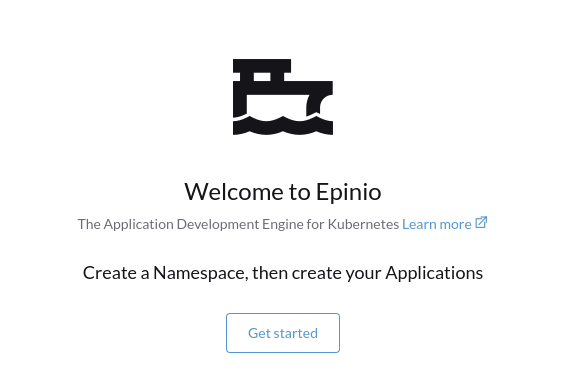 [UI] - Epinio welcome screen does not show up if a namespace exists · Issue #132 · epinio/ui ...
