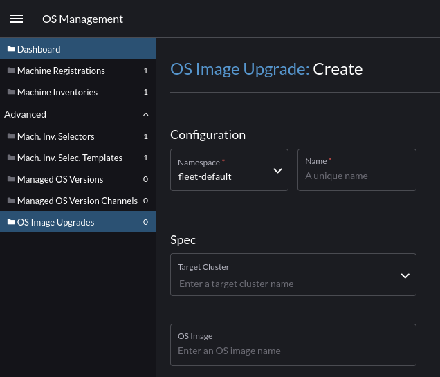 Let the user decide to use Create button and fill a form or Create with YAML · Issue #2 ...