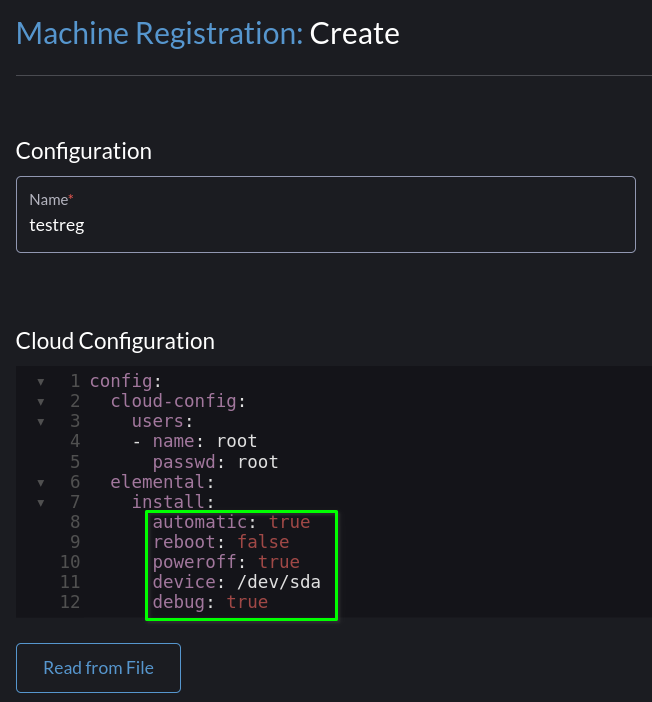 Elemental Config Fields Set In The Cloud Config Block Are Not Written In The Yaml File · Issue