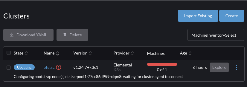 Link to cluster list filtered by elemental from dashboard · Issue #42 ...
