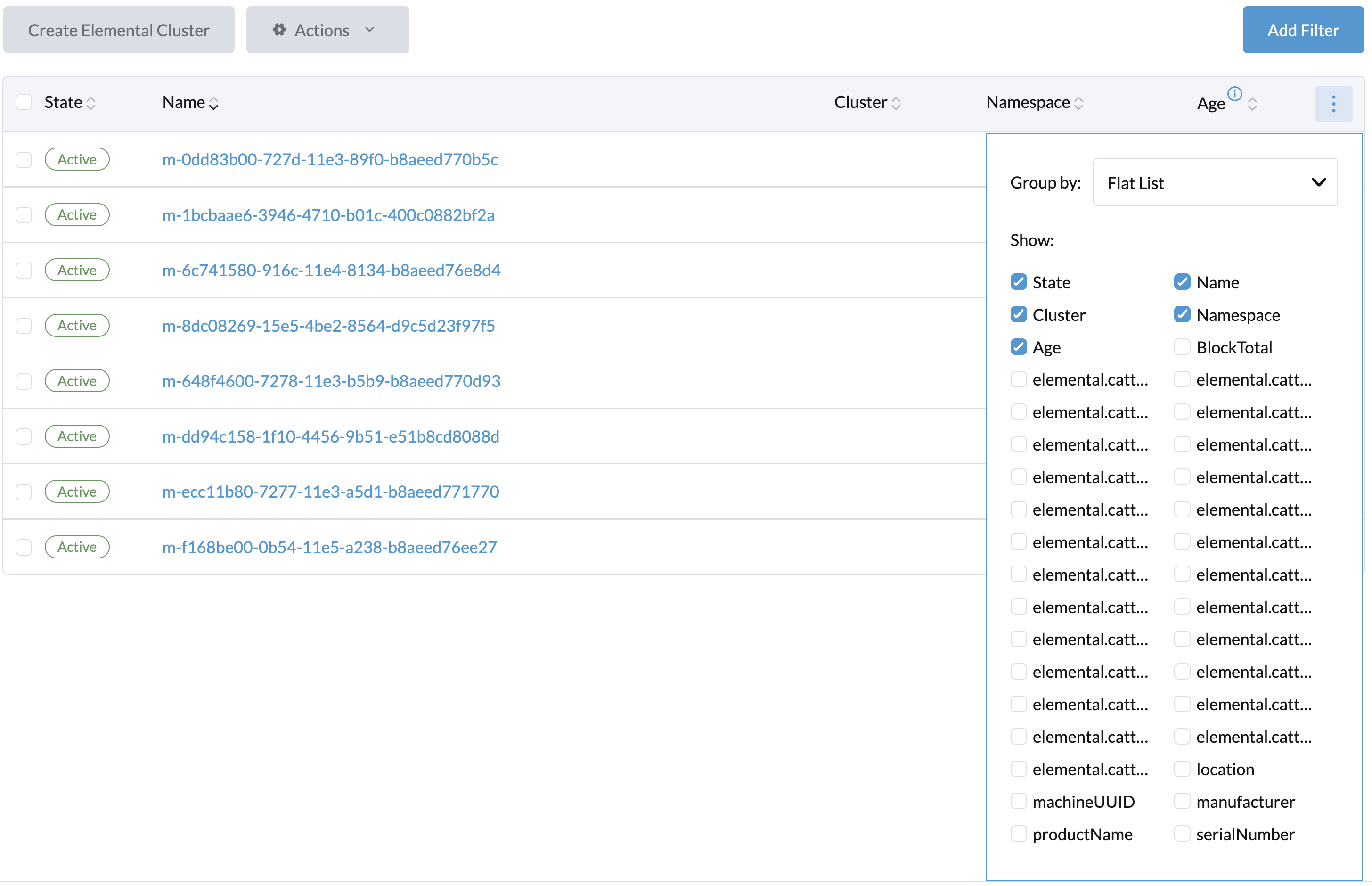 e2e UI: Make sure we can see filter brought by elemental · Issue #654 · rancher/elemental · GitHub