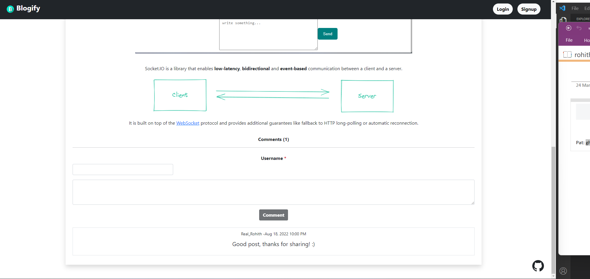 GitHub - Rohithj47/blogApp