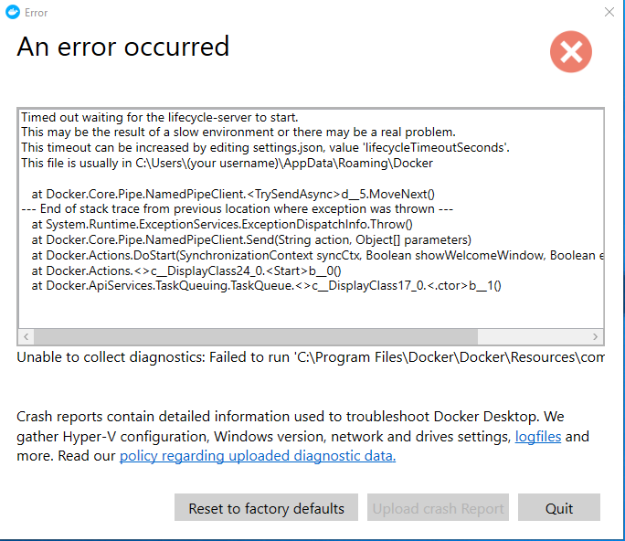 BUG with Docker Desktop · Issue #92 · mandiant/commando-vm · GitHub