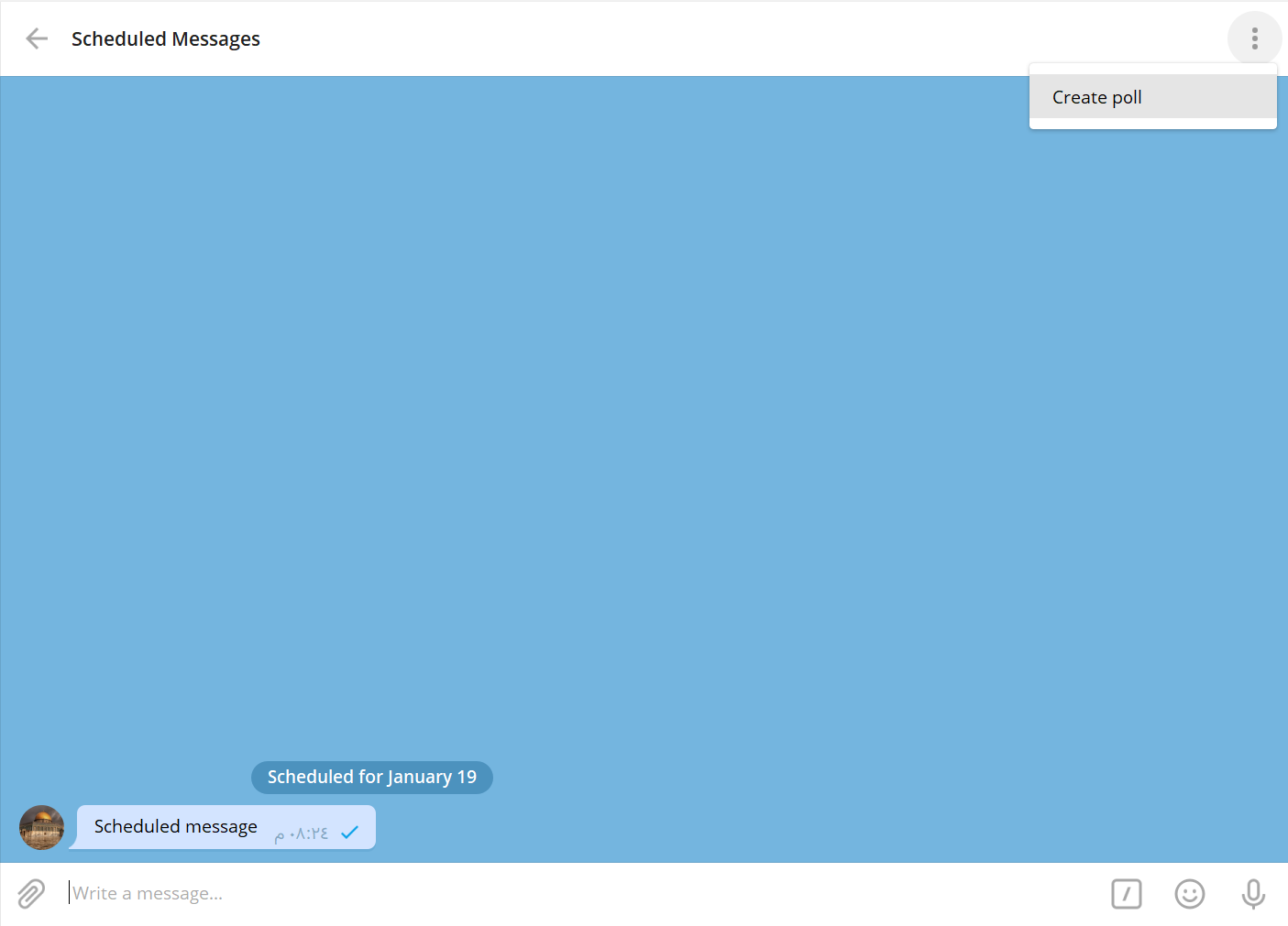 [Feature request] Enable schedule poll in "Create" button in poll · Issue #10157 ...