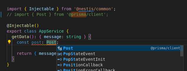 No autocompletion in VSCode for client types when using an output path ...