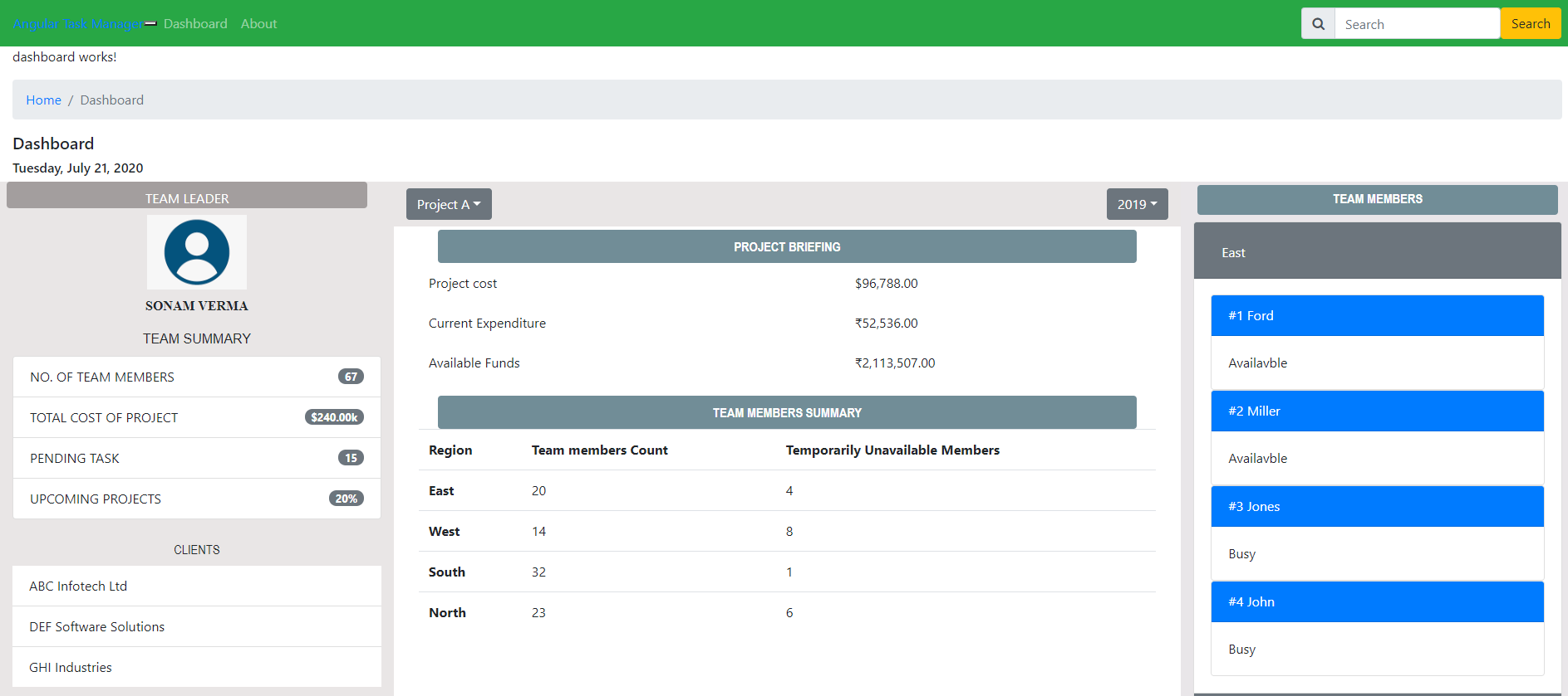 Github S 1408taskmanager Real World Application Built With Angular 