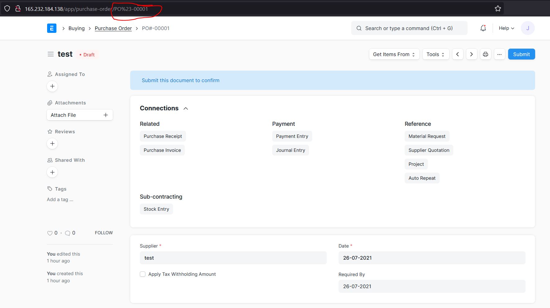 Bug Purchase Order Doesnt Encode Url Properly And Fails To Open Documents · Issue 26648