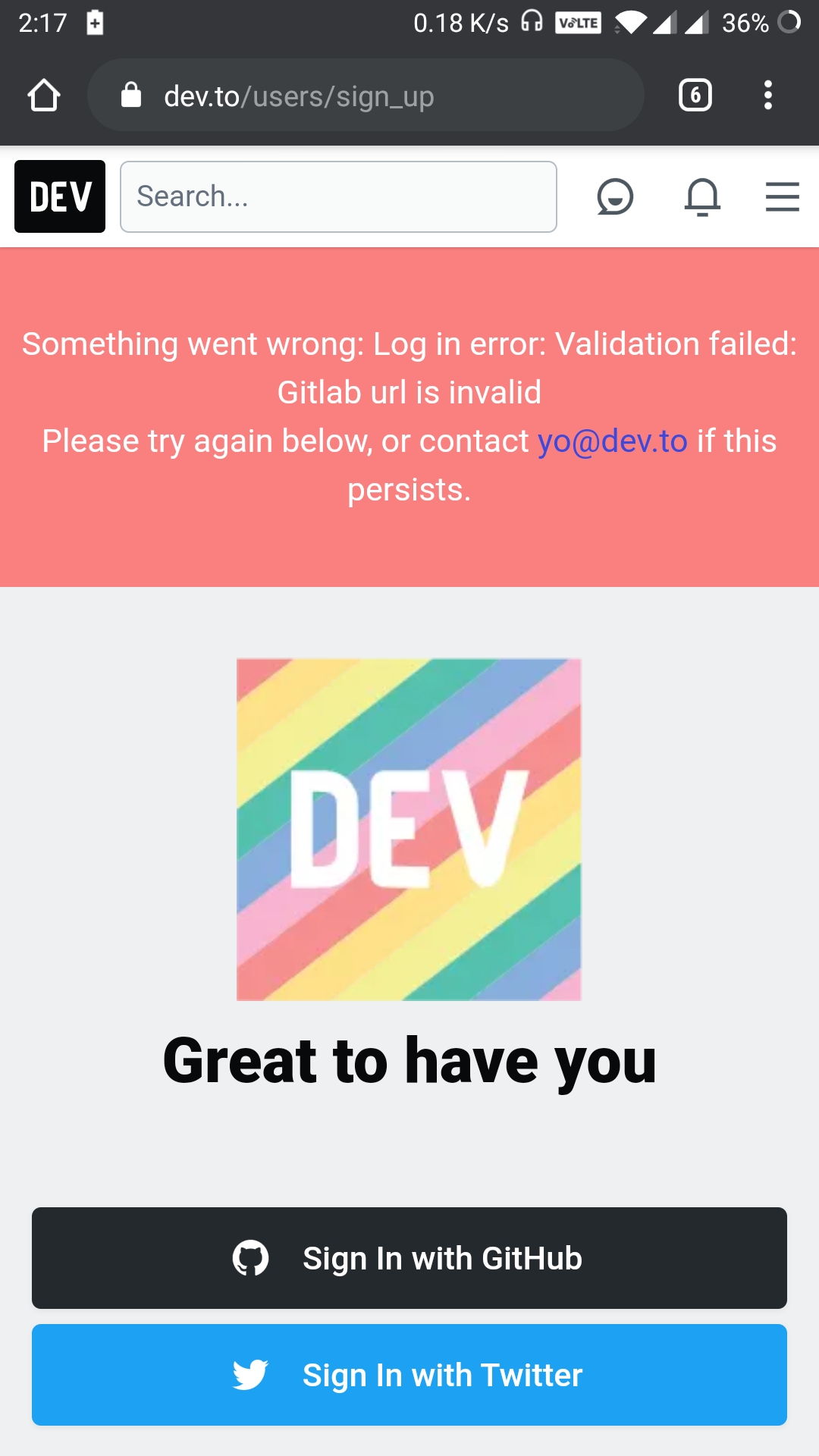 Signup using Github profile · Issue #10099 · forem/forem · GitHub