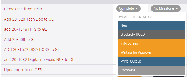 [BUG] drop down menu not changing status · Issue #1235 · Leantime/leantime · GitHub