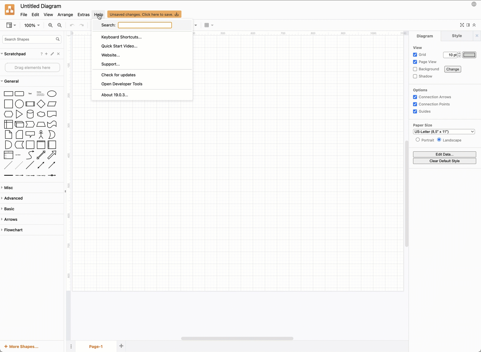 Insert (or create) From Template URL always opens a new tab/diagram in FF, fails in the desktop ...