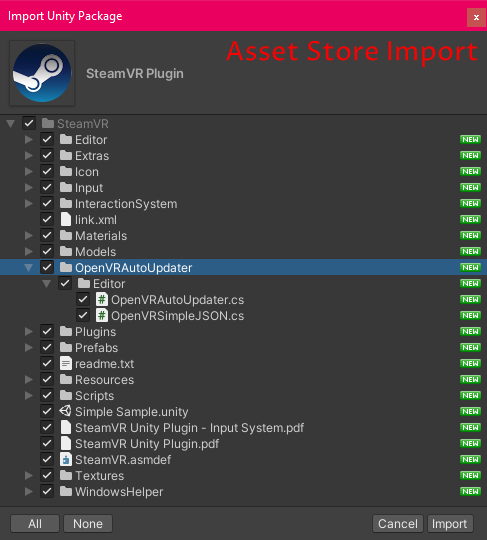 Constant Argumentexception After Importing Package · Issue 918 · Valvesoftware Steamvr Unity